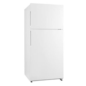 avanti ff18d0w-4 ff18d frost-free apartment size refrigerator, 18.0 capacity, in white, 18 cu. ft