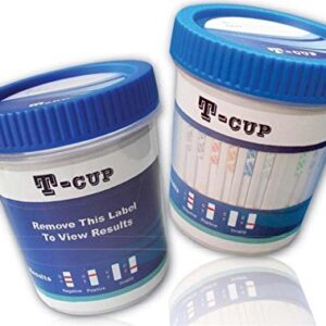 5 Panel Integrated Multi Drug Urine Test T-Cup (COC/THC/OPI/AMP/MAMP) (Multiple Quantities) (50)