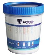 5 Panel Integrated Multi Drug Urine Test T-Cup (COC/THC/OPI/AMP/MAMP) (Multiple Quantities) (50)