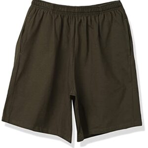 Soffe mens Classic Cotton Pocket Short, Olive Drab Green, X-Large