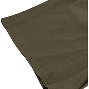 Soffe mens Classic Cotton Pocket Short, Olive Drab Green, X-Large