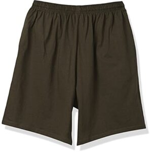 Soffe mens Classic Cotton Pocket Short, Olive Drab Green, X-Large