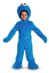 cookie monster extra deluxe plush costume, medium (3t-4t)