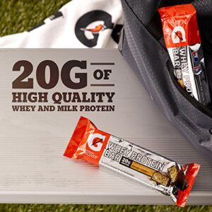 Gatorade Whey Protein Bars, Chocolate Caramel,12 Count (Pack of 1)