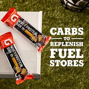 Gatorade Whey Protein Bars, Chocolate Caramel,12 Count (Pack of 1)