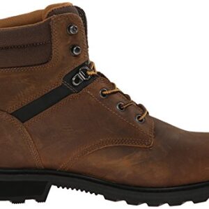 Carhartt Men's CMW6174 Traditional Welt 6" Soft Toe Non WP Boot Construction Shoe, Dark Brown Oil Tanned, 9