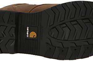 Carhartt Men's CMW6174 Traditional Welt 6" Soft Toe Non WP Boot Construction Shoe, Dark Brown Oil Tanned, 9