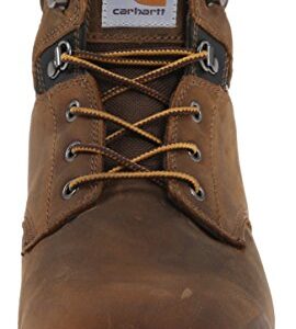 Carhartt Men's CMW6174 Traditional Welt 6" Soft Toe Non WP Boot Construction Shoe, Dark Brown Oil Tanned, 9