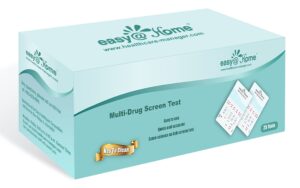 easy@home 5 panel instant drug test kits [25 pack] - testing marijuana (thc), coc, opi 2000, amp, met/mamp- urine dip drug testing -#edoap-254