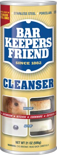 Bar Keepers Friend® 11514 21 Oz Cleaner & Polish (Pack of 2)