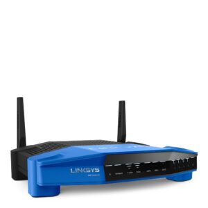 linksys wrt1200ac dual-band and wi-fi wireless router with gigabit and usb 3.0 ports and esata