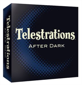 telestrations after dark adult board game | an adult twist on the #1 party game | the telephone game sketched out | ages 17+