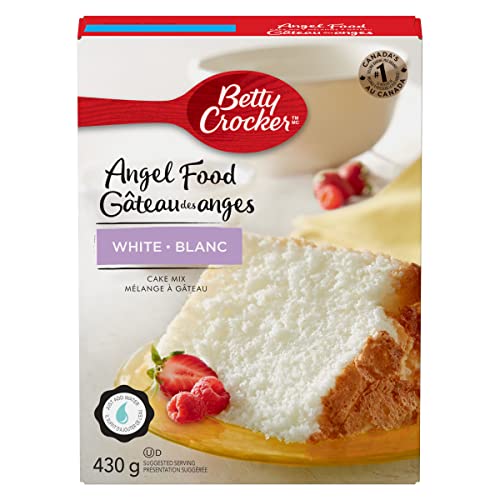 Betty Crocker, Angel Food White Cake Mix, 430g/15 oz. Box (Imported from Canada)