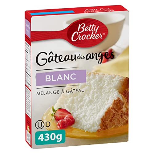 Betty Crocker, Angel Food White Cake Mix, 430g/15 oz. Box (Imported from Canada)