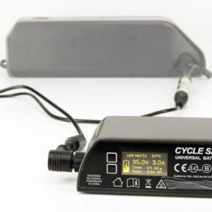 Grin Technologies Cycle Satiator - Programmable Electric Bike Battery Charger (24V, 36V, 48V, 52V) - Customized Charging for Optimal E-Bike Performance