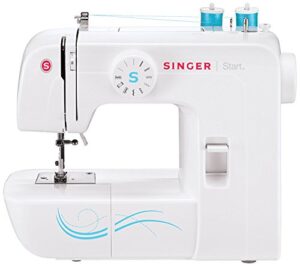 singer | start 1304 sewing machine with 6 built-in stitches, free arm sewing machine - best sewing machine for beginners