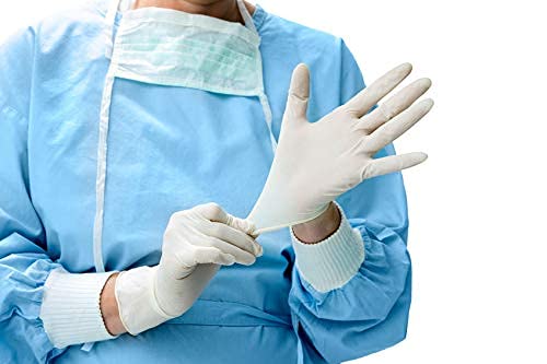 Inspire Medical Gloves Exam Gloves | Powder Free Stretch Vinyl Gloves | Disposable Gloves Disposable Latex Free Gloves | Cooking Gloves Disposable Food Safe Food Prep Gloves Plastic Gloves Disposable