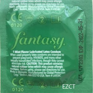 Fantasy Flavored Condoms Pack 72 Condoms : Variety of Flavors Such As Vanilla, Strawberry, Mint, Grape, Chocolate, and Banana. [The Random Fun That You Will Not Know Until You Have Used.]