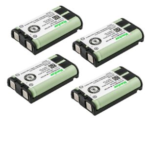 kastar 4-pack type 29 battery replacement for panasonic hhr-p104 hhr-p104a 23968 439024 439025 kx-tg2302 kx-tg230 kx-tg2312 kx-tg2355w kx-tg2356 kx-tg2357 kx-tg2382b kx-tg2386b kx-tg2388b kx-tg2396