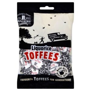 walkers nonsuch liquorice toffees (150g) - pack of 2