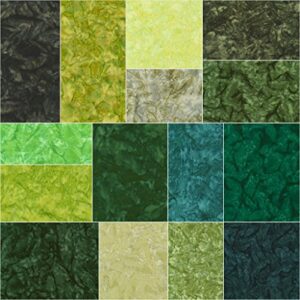 Robert Kaufman Fabrics FQ-832-15, Green 22 Inches