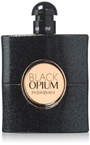 yves saint laurent ysl eau de parfum spray for women, black opium, 3 ounce