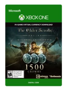 the elder scrolls online tamriel unlimited edition 1500 crowns - xbox one digital code