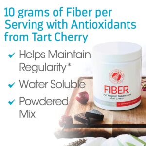 Tino High Fiber Supplement Powder - Non-GMO, Pre-Biotic, Water Soluble, Digestive Friendly, Powdered Mix - Add to Water, Juice, Shakes, Cereal & More (2 Canisters - 15.9 Oz. ea.)