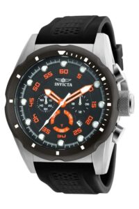 invicta men's 20305 speedway analog display japanese quartz black watch