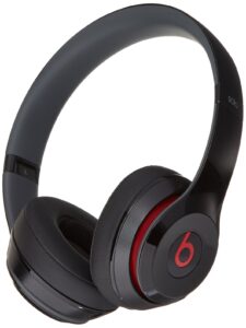 beats solo 2 wired on-ear headphone not wireless - black (renewed)