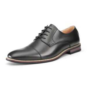 bruno homme moda italy prince men's classic modern oxford wingtip lace dress shoes,prince-6-black,12 d(m) us