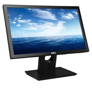 dell e1916hv vesa mountable 19" screen,xga wide, led-lit monitor,black