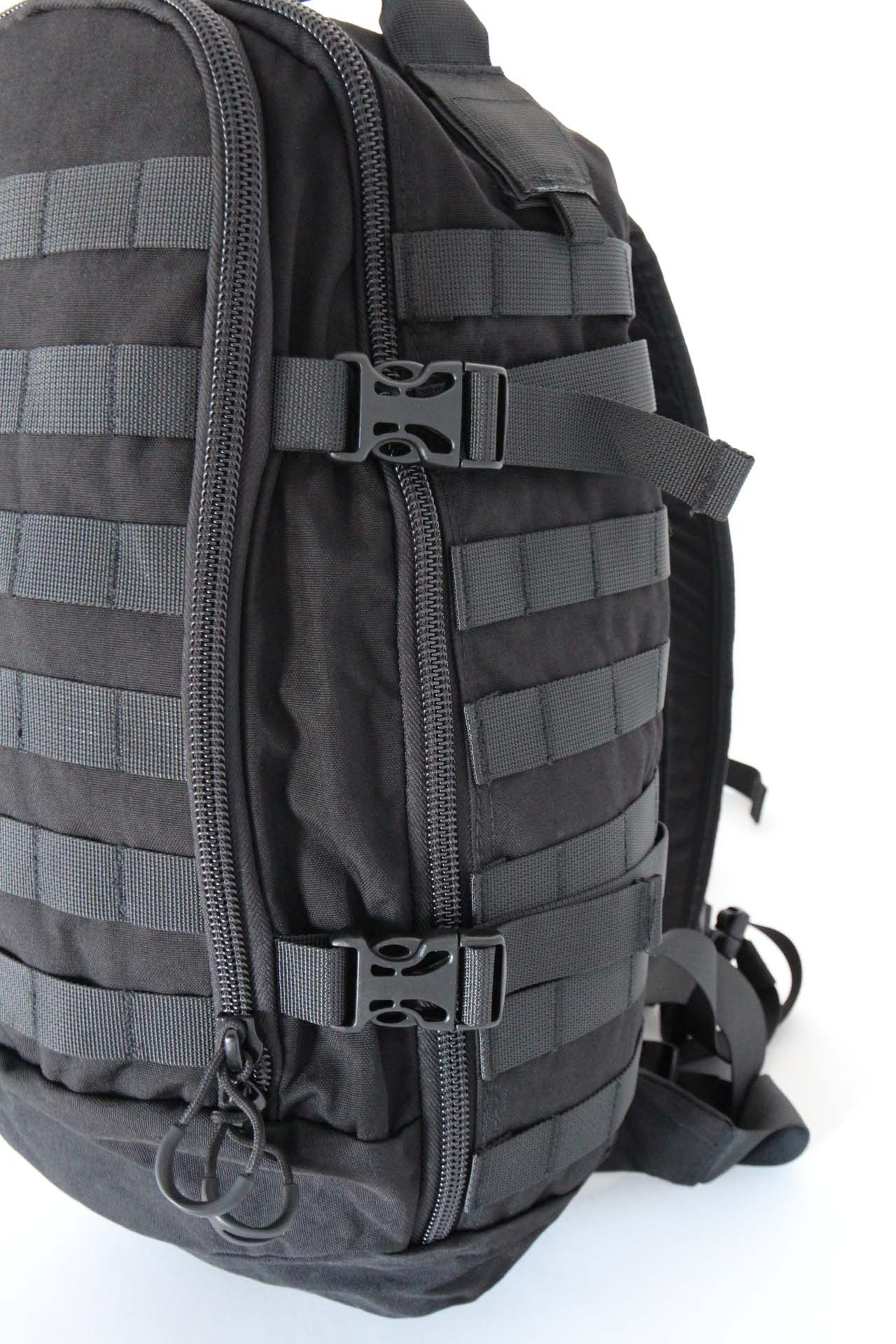 Hanks Surplus Military 26L ILBE Style Tactical Assault Patrol Molle Backpack (BLACK)