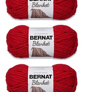 Bernat Blanket Yarn (3-Pack) Cranberry 161200-705