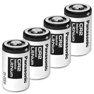 panasonic cr2 lithium battery, photo lithium,3v batteries for mini 25/ mini 50 /mini 50s/ mini 55 pivi mp-100 & sp-1- silver (pack of 4)