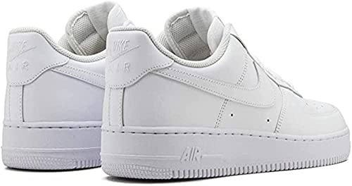 Nike Men's Air Force 1 Sneaker, White, 9.5