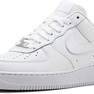 Nike Men's Air Force 1 Sneaker, White, 9.5