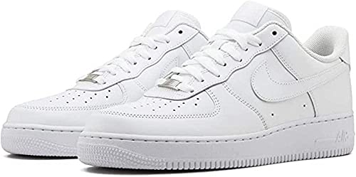 Nike Men's Air Force 1 Sneaker, White, 9.5