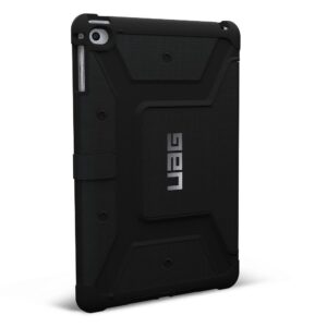 UAG Folio iPad Mini 4 Retina Feather Light Composite [Black] Military Drop Tested iPad Case