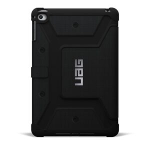 UAG Folio iPad Mini 4 Retina Feather Light Composite [Black] Military Drop Tested iPad Case