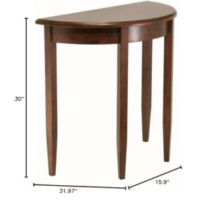 Winsome Concord Half Moon Table