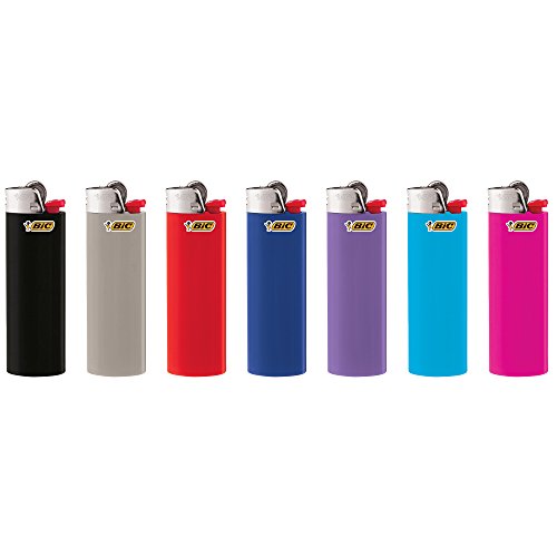 BIC Classic Lighter, Assorted Colors, 15 Lighters