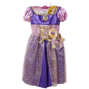 Disney Princess Rapunzel Sing & Shimmer Musical Dress Costume for Girls