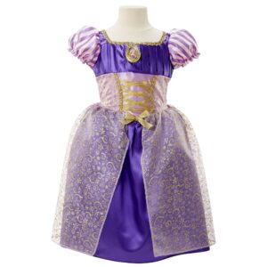 Disney Princess Rapunzel Sing & Shimmer Musical Dress Costume for Girls