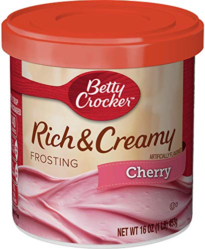 Betty Crocker Cherry Chip Cake Mix and Cherry Frosting Bundle (2 Items)