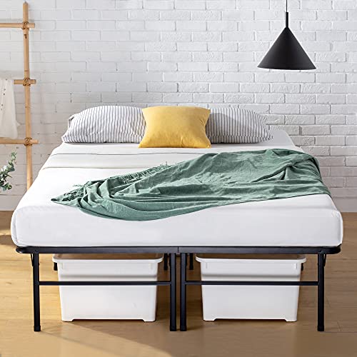 ZINUS SmartBase Heavy Duty Mattress Foundation / 18 Inch Metal Platform Bed Frame / No Box Spring Needed / Sturdy Steel Frame / Underbed Storage, Full