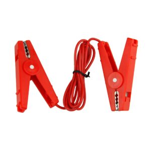 farmily jumper leads wire for portable electric fence red color