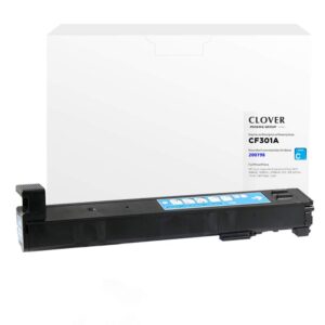 clover remanufactured toner cartridge replacement for hp cf301a (hp 827a) | cyan