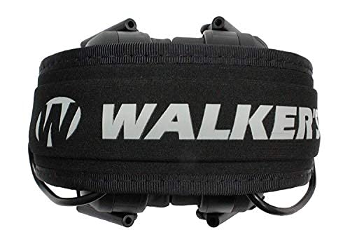 Walker's Razor Slim Electronic Muff, Black