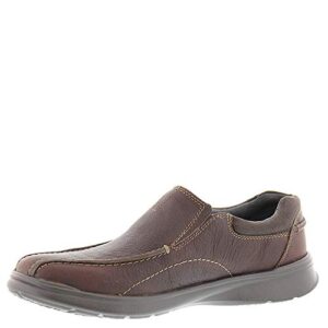 clarks men's cotrell step slip-on loafer,brown oily,10 w us